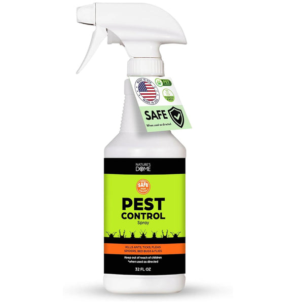 Nature's Dome Eco-Friendly Pest Control Spray – 32 oz – Ant, Roach, Sp ...